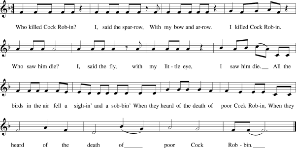 Who Killed Cock Robin